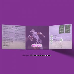 3+ Sport Event Brochure template | Mous Syusa