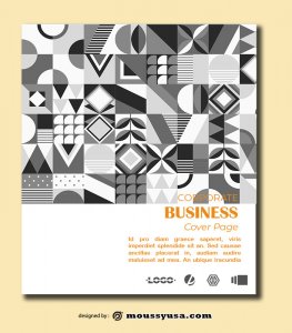 10+ Cover Page Template example psd design | Mous Syusa