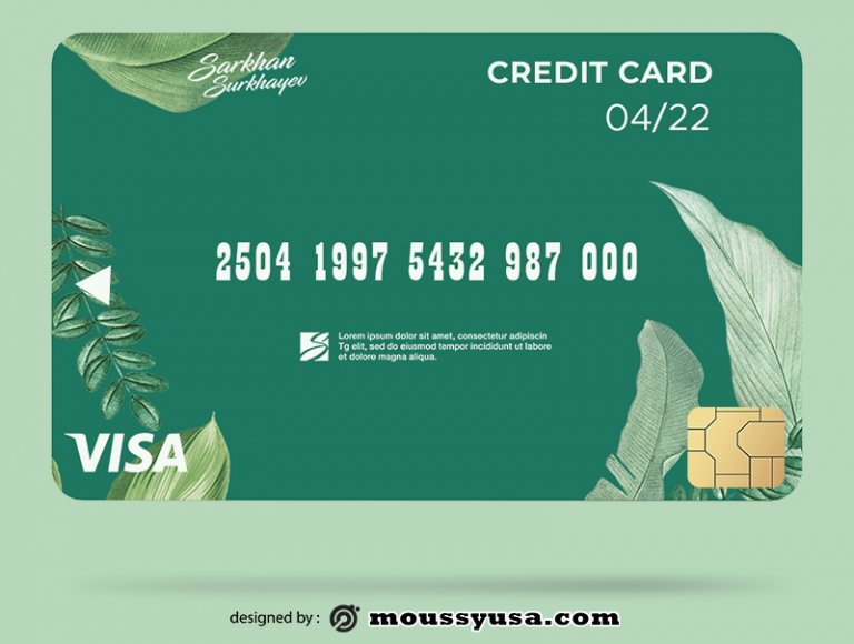 10+ Credit Card Templates Example | Mous Syusa