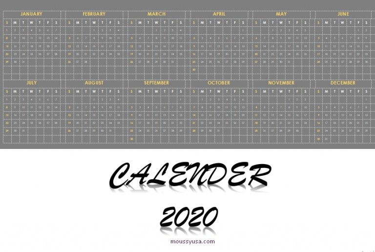 10+ Custom Calendar Template Example | Mous Syusa