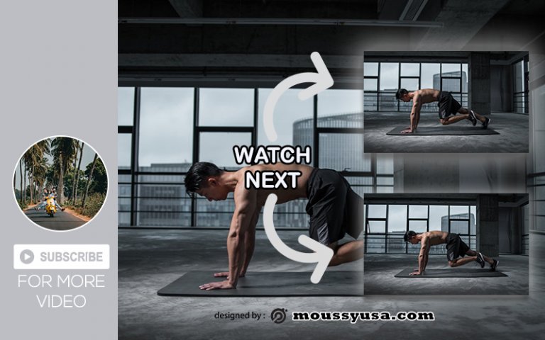 10+ YouTube end screen template ideas | Mous Syusa