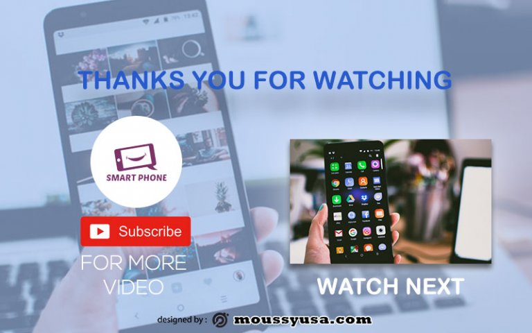 10+ YouTube end screen template ideas | Mous Syusa