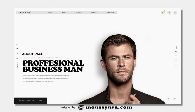 10+ About Page template | Mous Syusa
