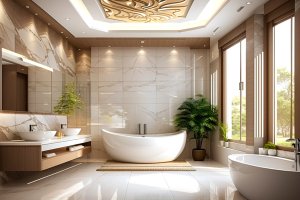 25 Bathroom False Ceiling Designs | Mous Syusa