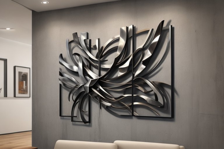 20 Abstract Metal Wall Art – Mous Syusa