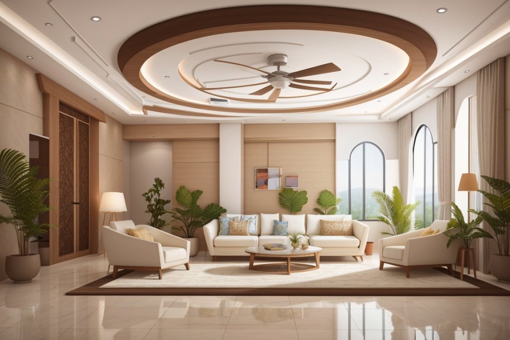 16 false ceiling design for hall with fans | Mous Syusa