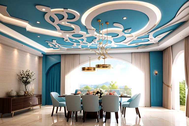 False Ceiling Designs for Dining Rooms | Mous Syusa