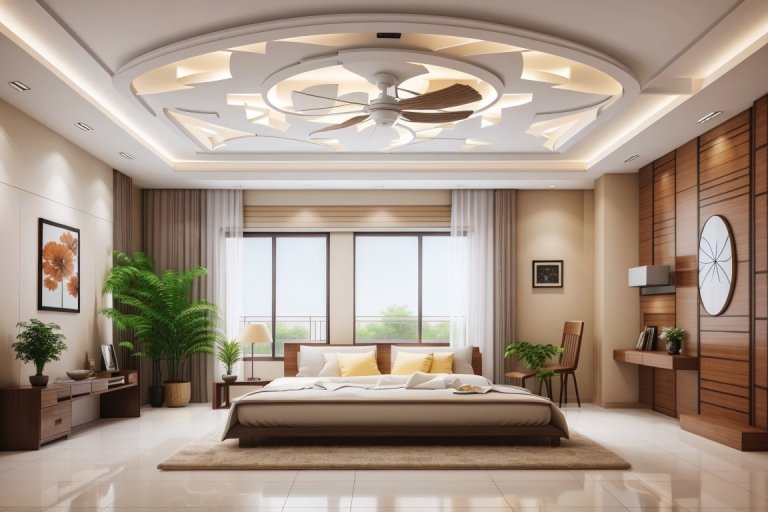 16 false ceiling design for hall with fans | Mous Syusa