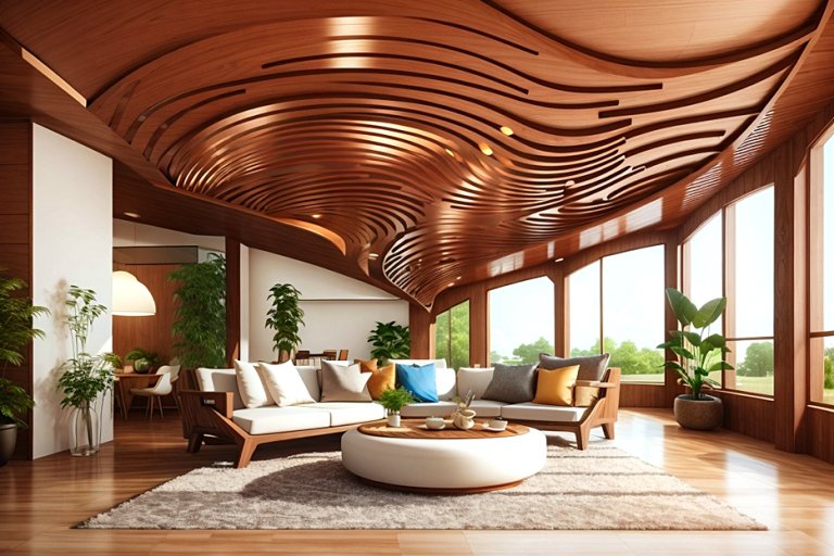 wooden false ceiling designs | Mous Syusa