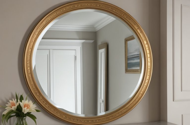 29 Round Wall Mirror Makeover: How to Refresh Your Home with Timeless ...