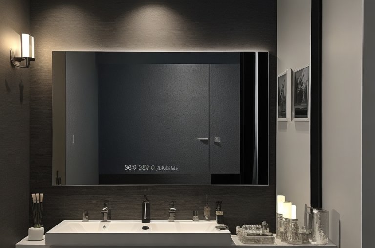19 Dramatic Darkness: How Black Wall Mirrors Add Depth to Any Space ...