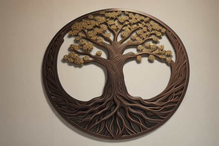 15 Innovative Ways to Enliven Your Space with Tree of Life Metal Wall ...