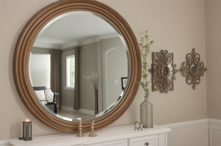 29 Round Wall Mirror Makeover: How to Refresh Your Home with Timeless ...