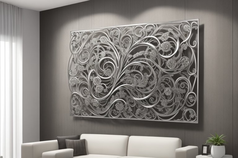 Silver Metal Wall Art: 20 Innovative Styles for Modern Interiors – Mous ...