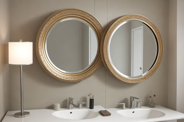 29 Round Wall Mirror Makeover: How to Refresh Your Home with Timeless ...